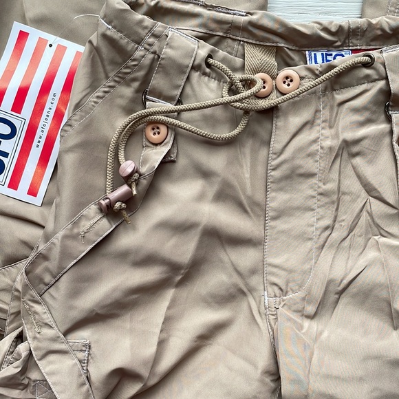 UFO | Pants & Jumpsuits | Nwt Ufo Cargo Parachute Cropped Pants 9s Y2k ...